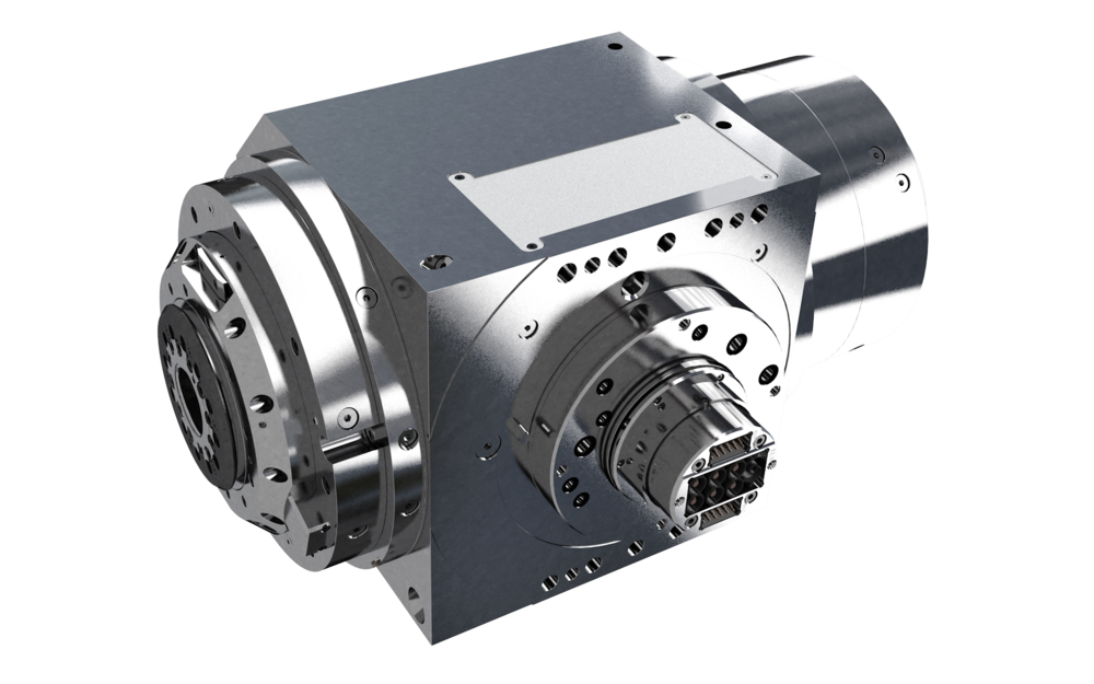 Combined B-Axis with Milling-Turning Spindles